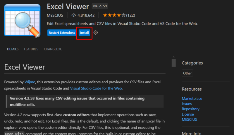 VSCodeでエクセルやCSVを扱いやすくする方法 | lifetechia