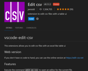 VSCodeでエクセルやCSVを扱いやすくする方法 | lifetechia