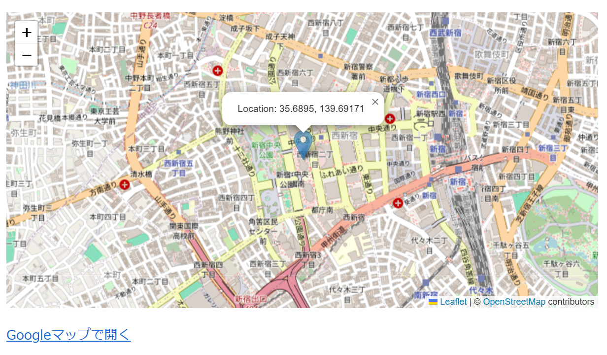 WordPress Leafletで地図にピンを立てるショートコード | lifetechia
