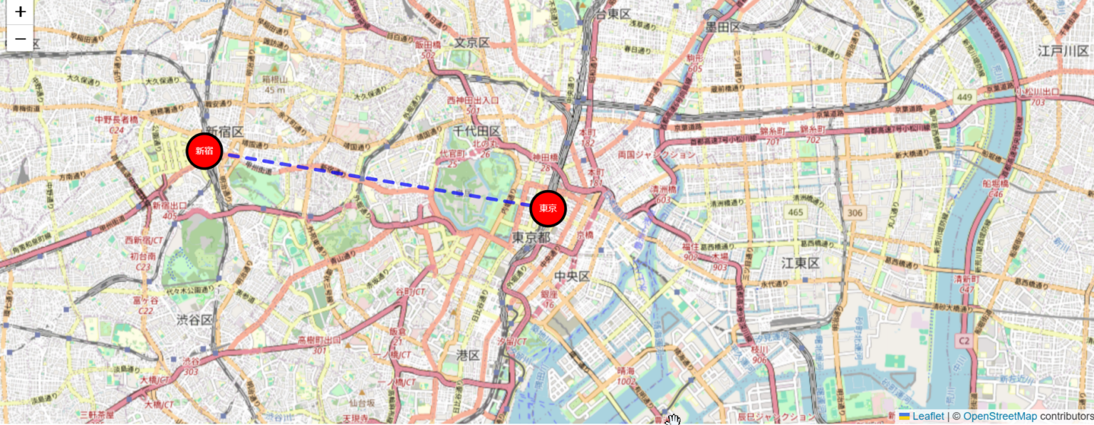 Leafletで地図上にSVG要素を描画する方法 | lifetechia